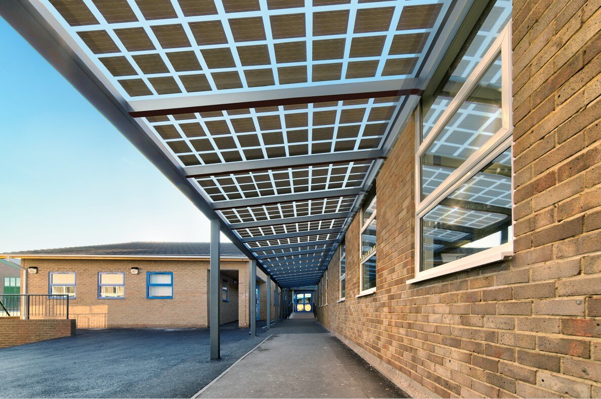 Easy Upgrades For An Existing Canopy At School, Business or Building