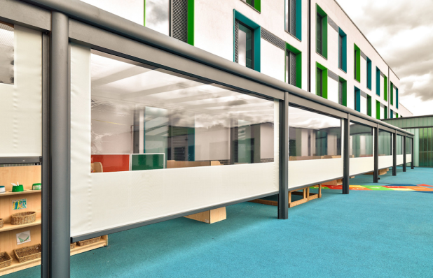 Easy Upgrades For An Existing Canopy At School, Business or Building